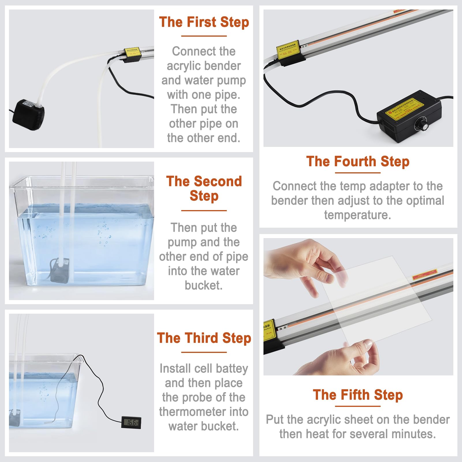 Snapklik.com : Oztwel 23.6in 60cm Acrylic PVC Plastic Bender, Acrylic ...