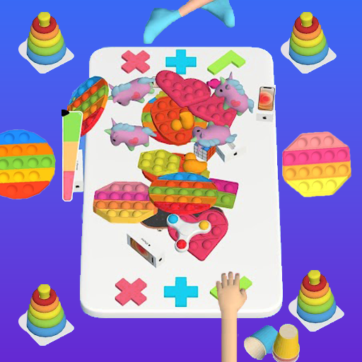 Fidget Toys Trader 3D Pop it Game Bubble Game bubble ouch trade Fidgets ...