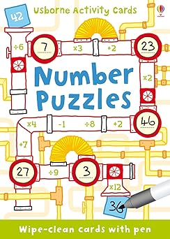 Number Puzzles (Usborne Puzzle Cards): 9781409524250: Amazon.com: Books