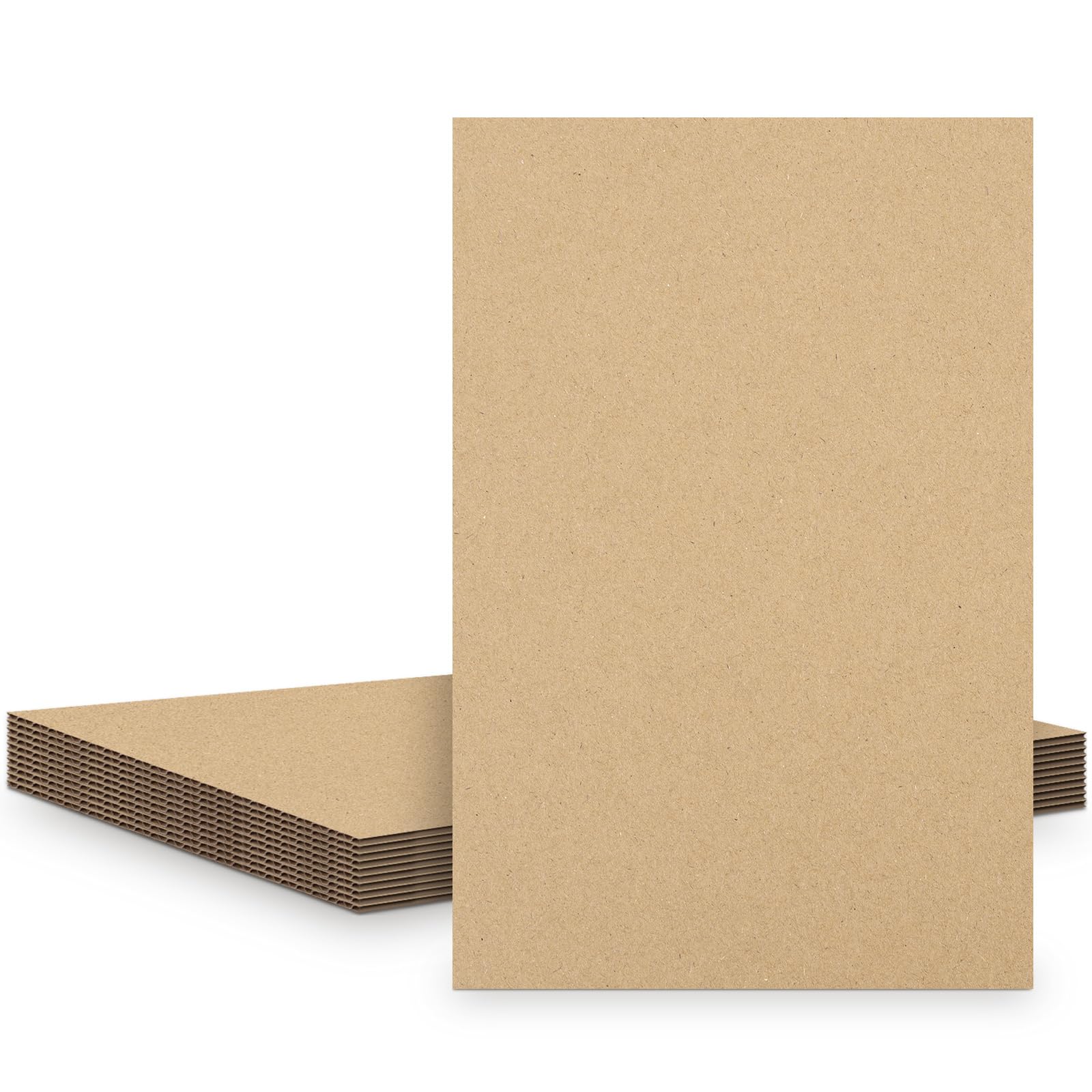 11x17 Board Golden State Art, 50 Pack 9x12 Corrugated Cardboard Sheets ...