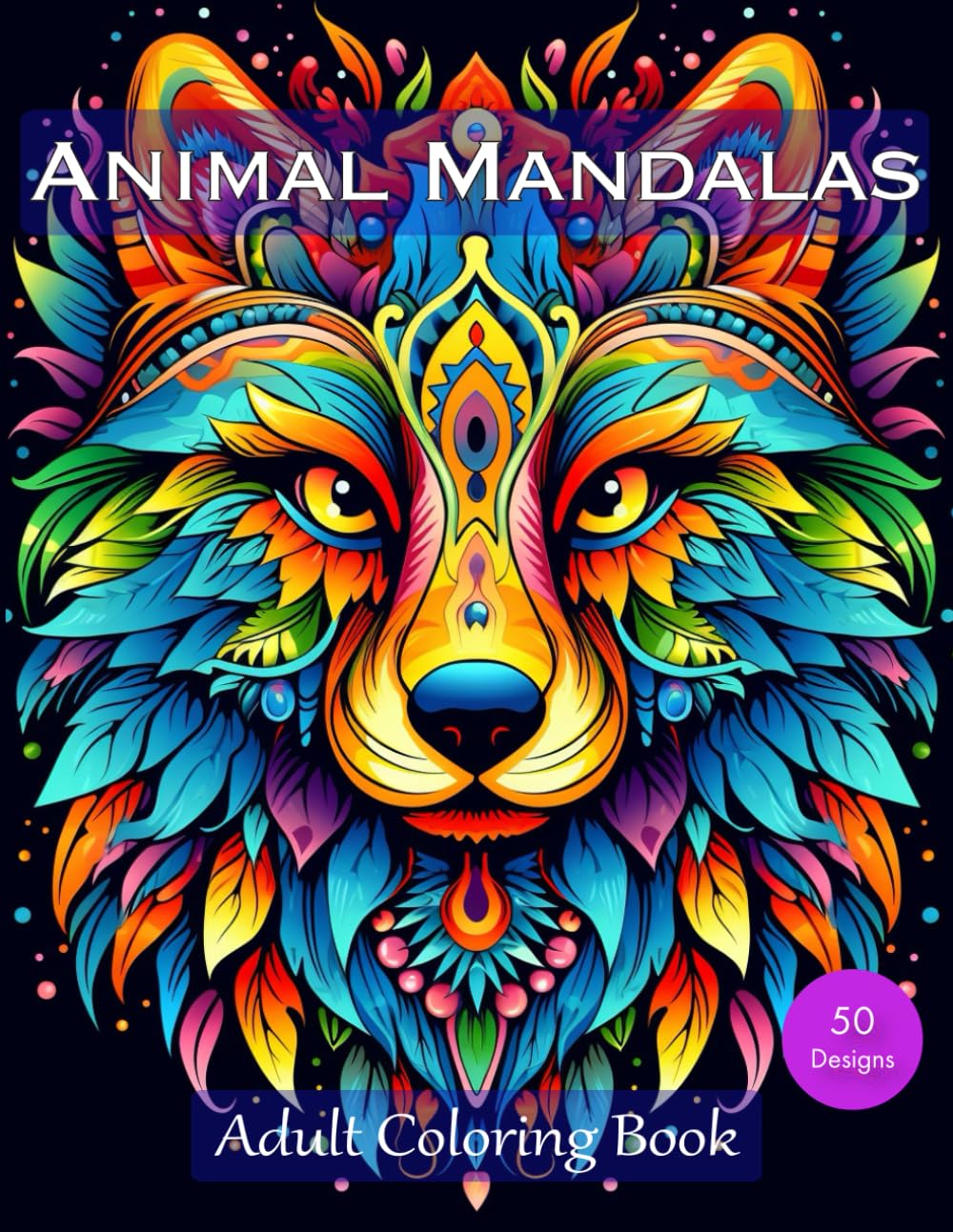 Amazon.com: Animal Mandalas Adult Coloring Book: Animal Mandala ...
