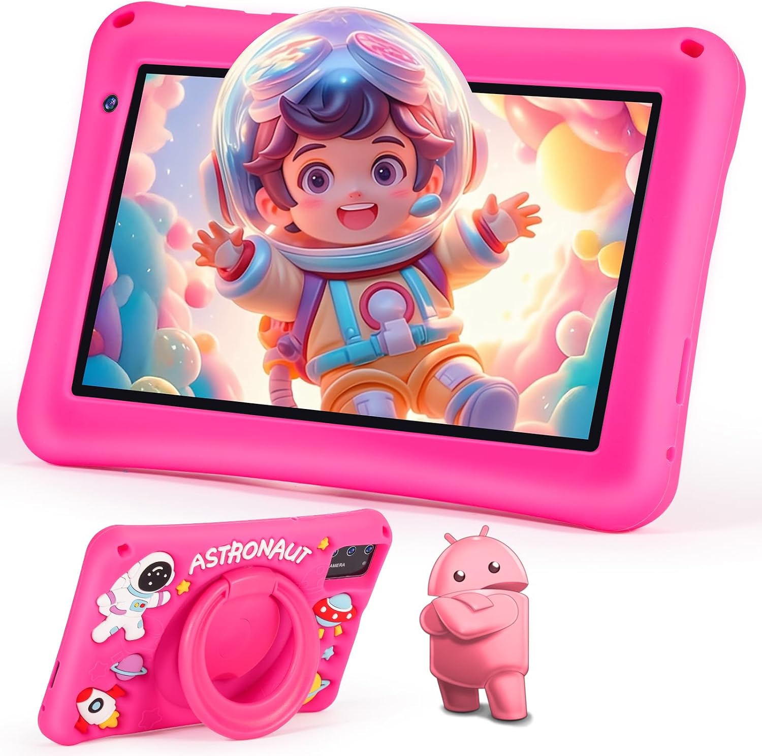 BRILLAR Kids Tablet 7 Inch, Android 13 Tablet for Kids, 8GB+64GB (256 ...