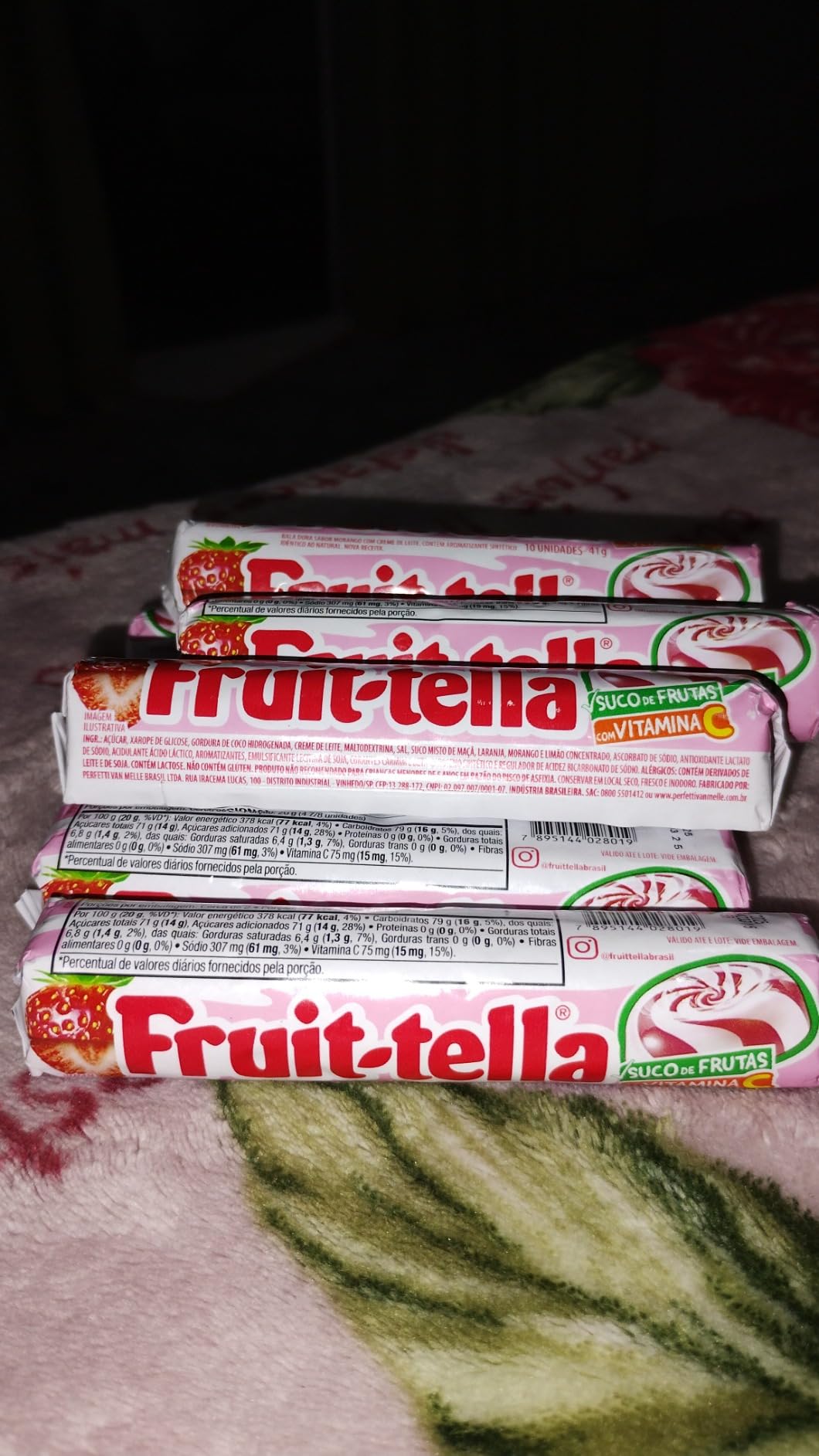 Fruittella Bala Swirl Vita C Morango E Creme De Leite | 41G - 1 Unidade | Amazon.com.br