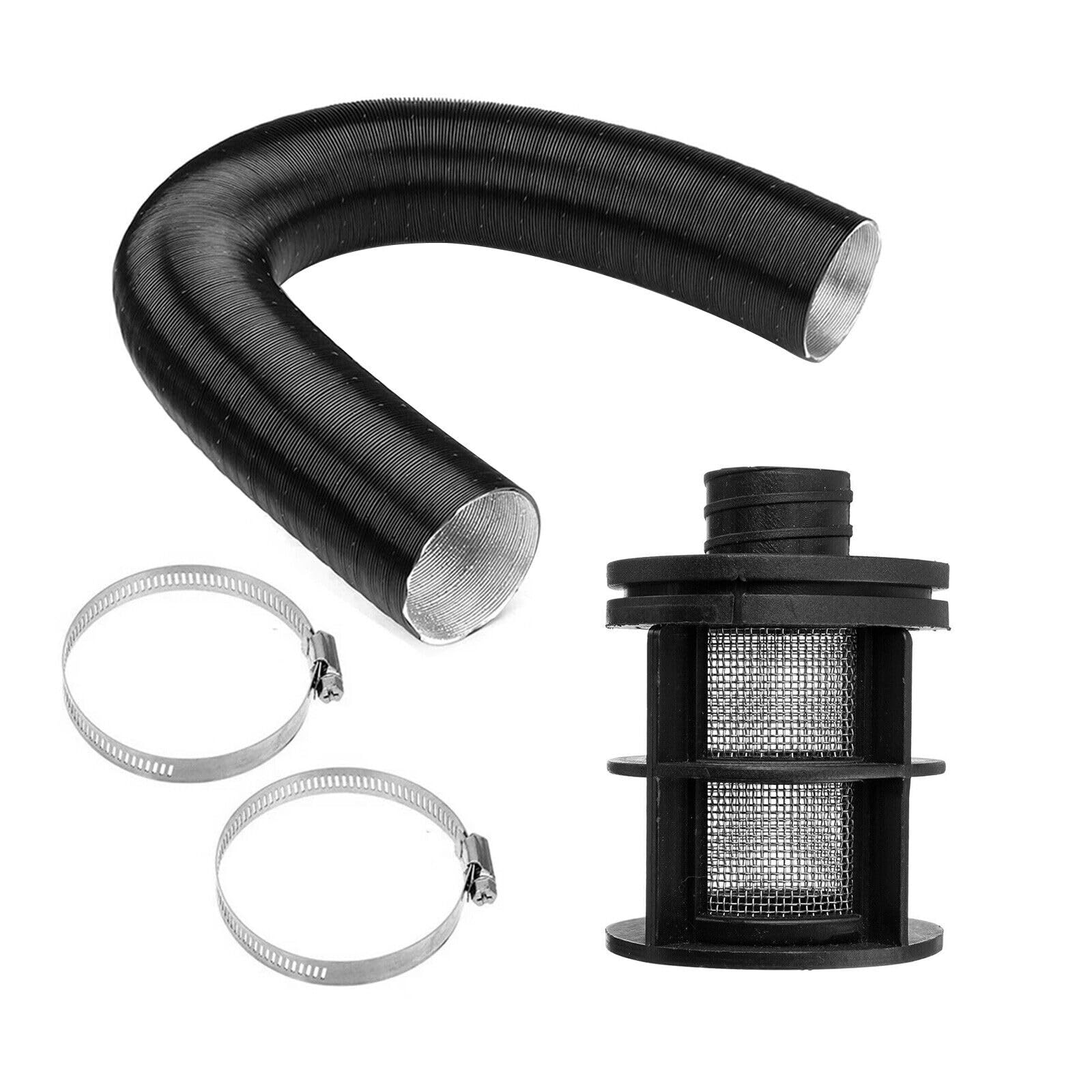 Amazon.com: Generic Air Intake Filter Pipe Kit with Clamp For Webasto ...