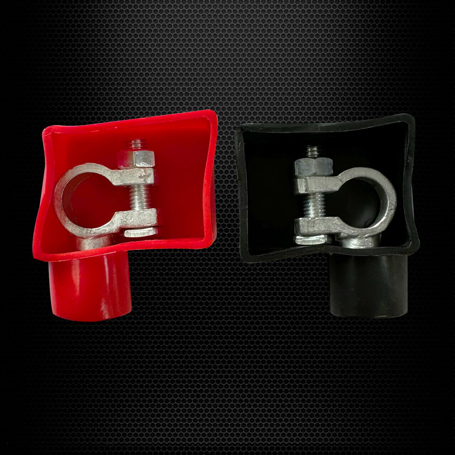 Snapklik.com : Ampper Copper Battery Terminal Connectors, Turned Top ...