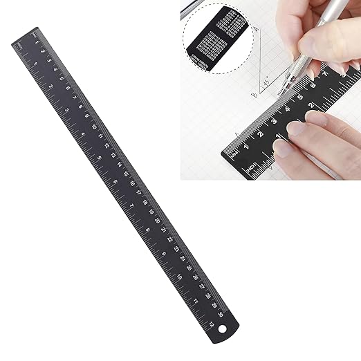 30cm Ruler Metal, Metal Ruler 30cm Metal Ruler 300mm Ruler Metal Ruler ...