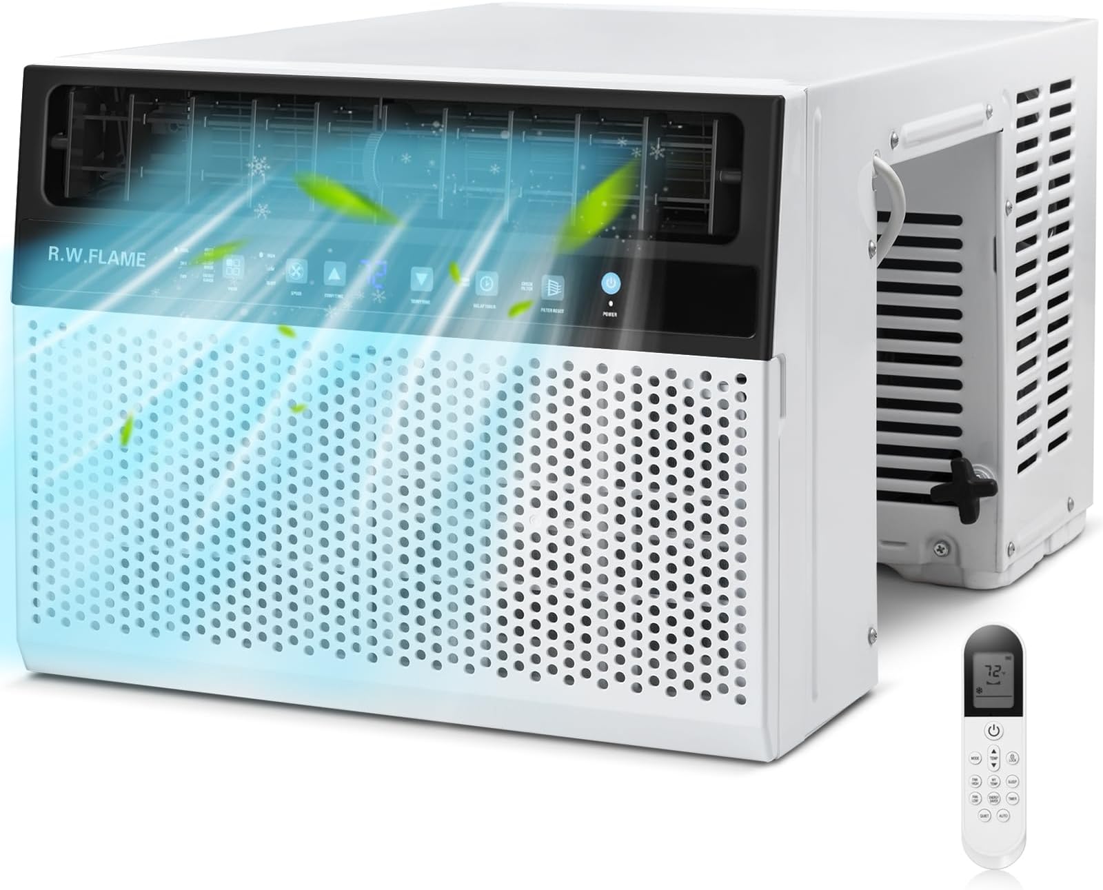 Amazon.com: R.W.FLAME Window Air Conditioner 12,000 BTU, 6 in 1 U ...