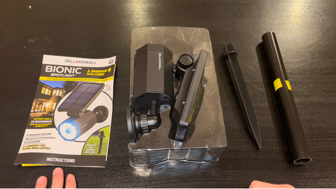 Watch Bionic Spotlight Solar Outdoor Light with Motion Sensor Review on ...