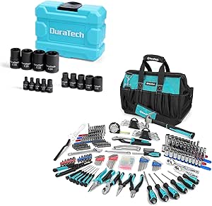 DURATECH 14-Piece External Star Impact Socket Set+DURATECH 416-Piece ...