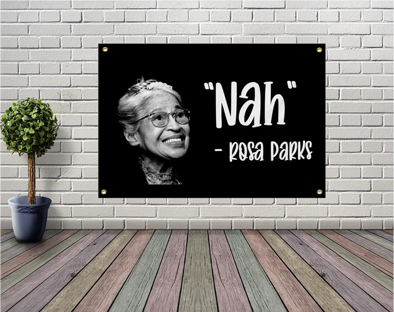 Snapklik.com : LUCKGEEY NAH Rosa Parks Flag 3x5ft Banner College Dorm ...