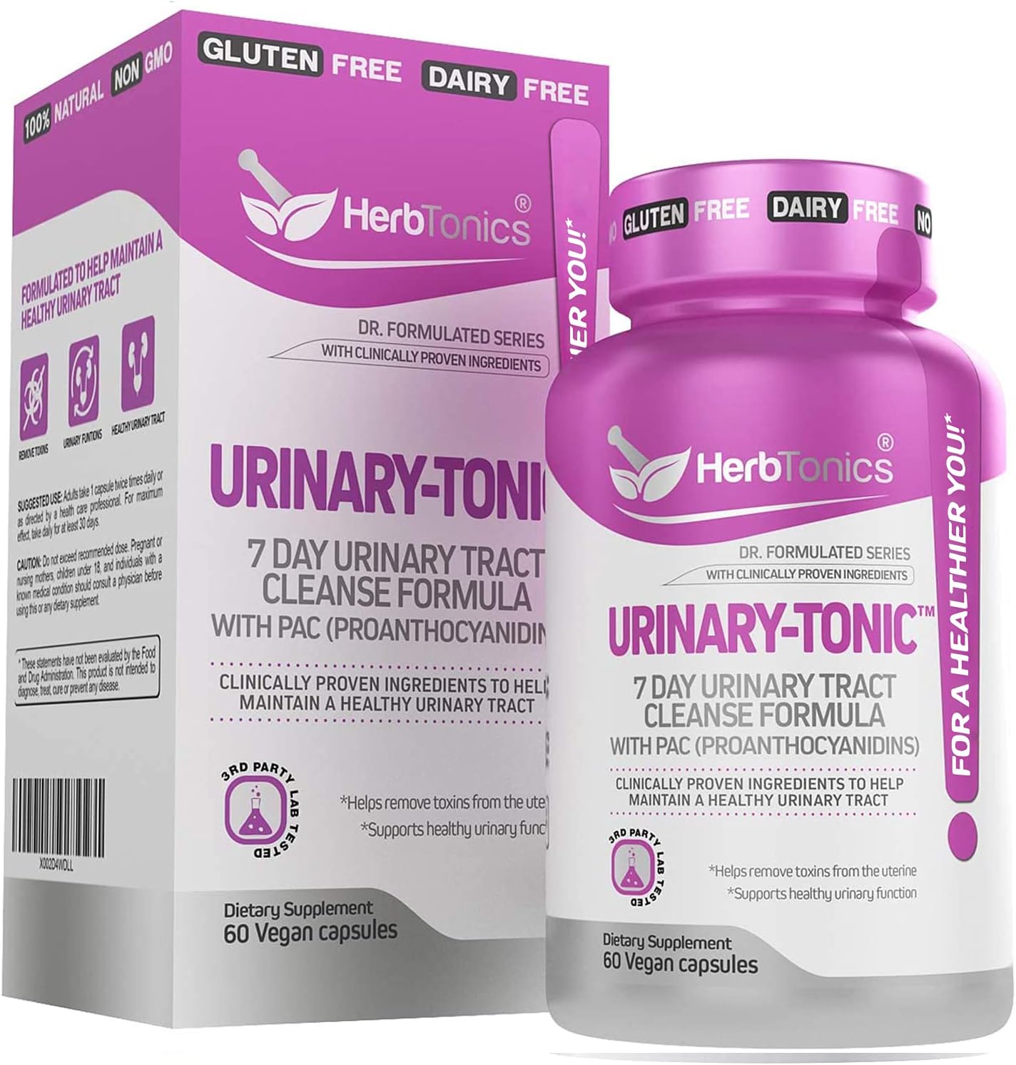 Amazon.com: Fast Acting Urinary Tract Cleanse Treatment Formula UTI ...