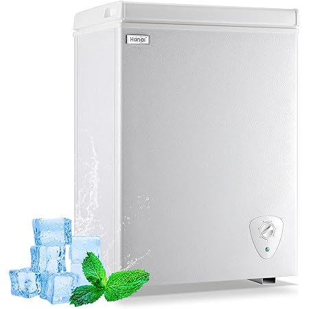 Amazon.com: Chest Freezer Small Deep Freezers WANAI 3.5 Cubic Feet Mini ...