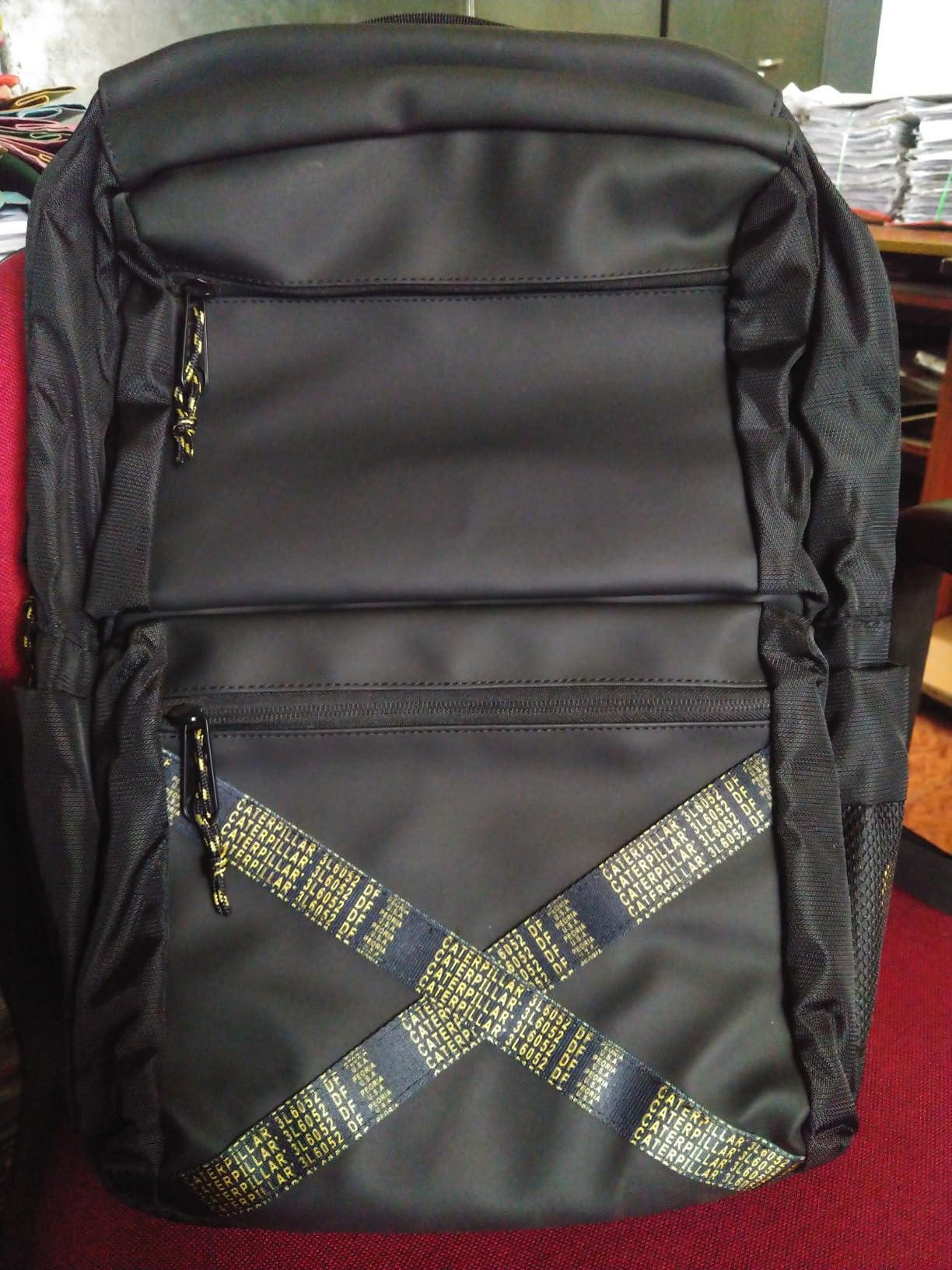 Buy CAT Caterpillar The Sixty Laptop Backpack 27 Liter Polyurethane (PU ...
