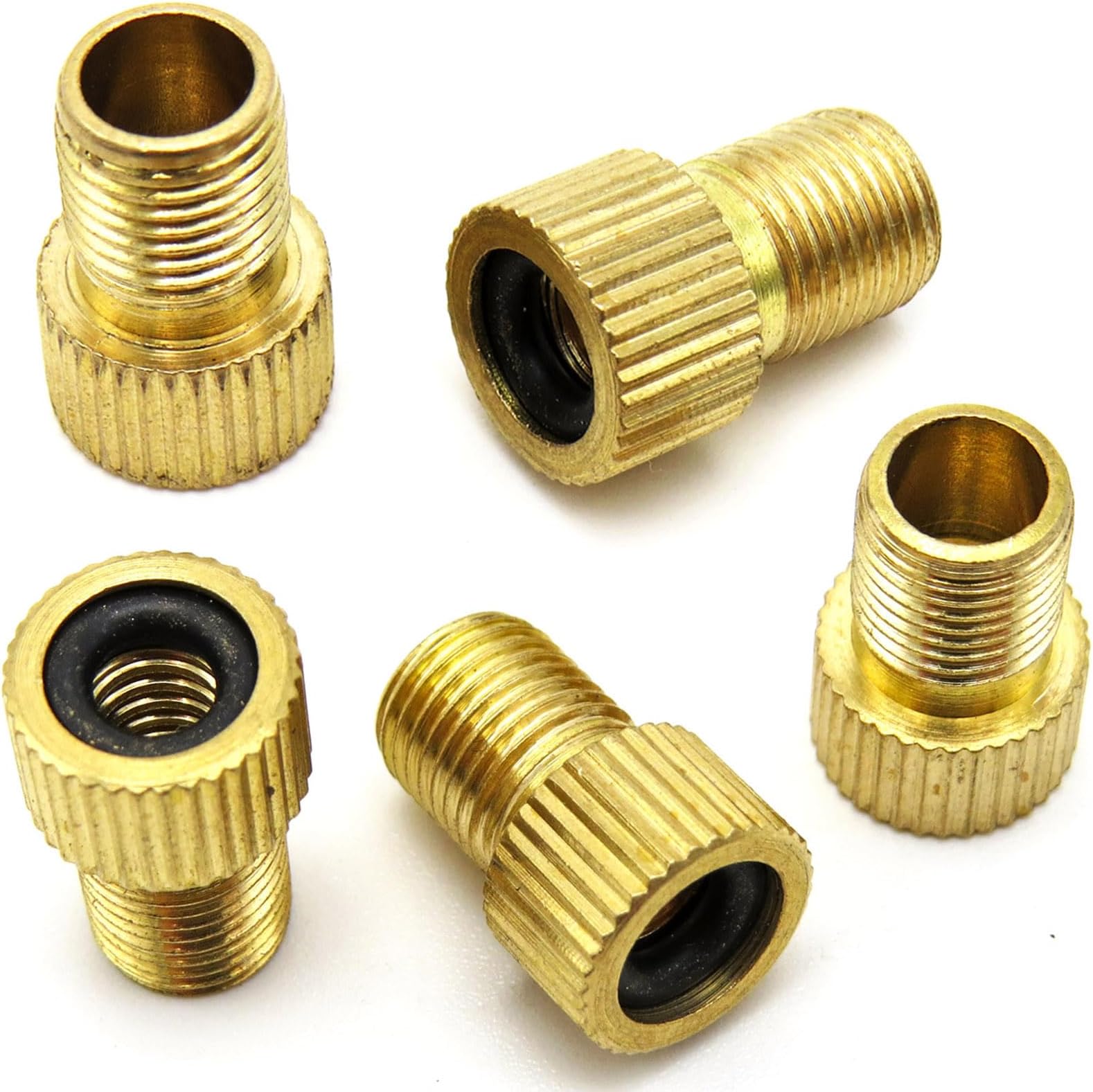 Amazon.com: Presta Valve Adapter, Convert Presta to Schrader for Bikes ...