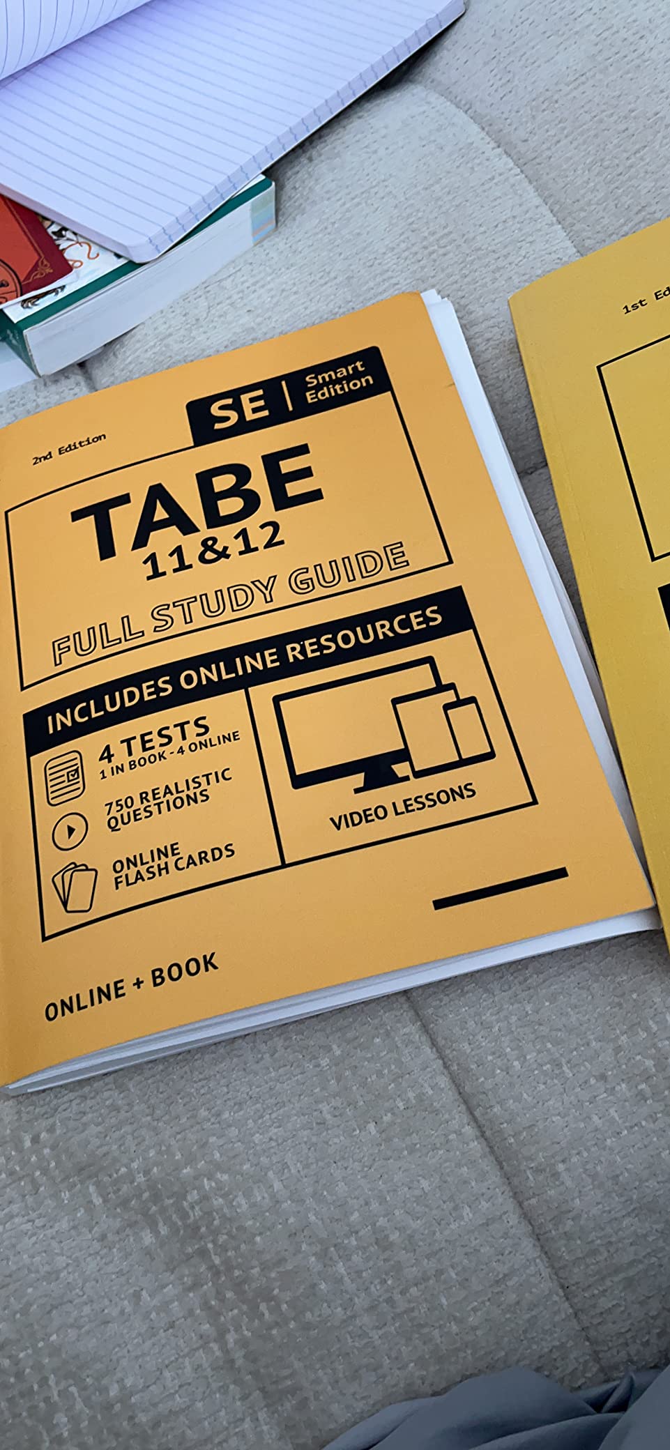 TABE 11 & 12 Full Study Guide 2nd Edition: Complete Subject Review with ...