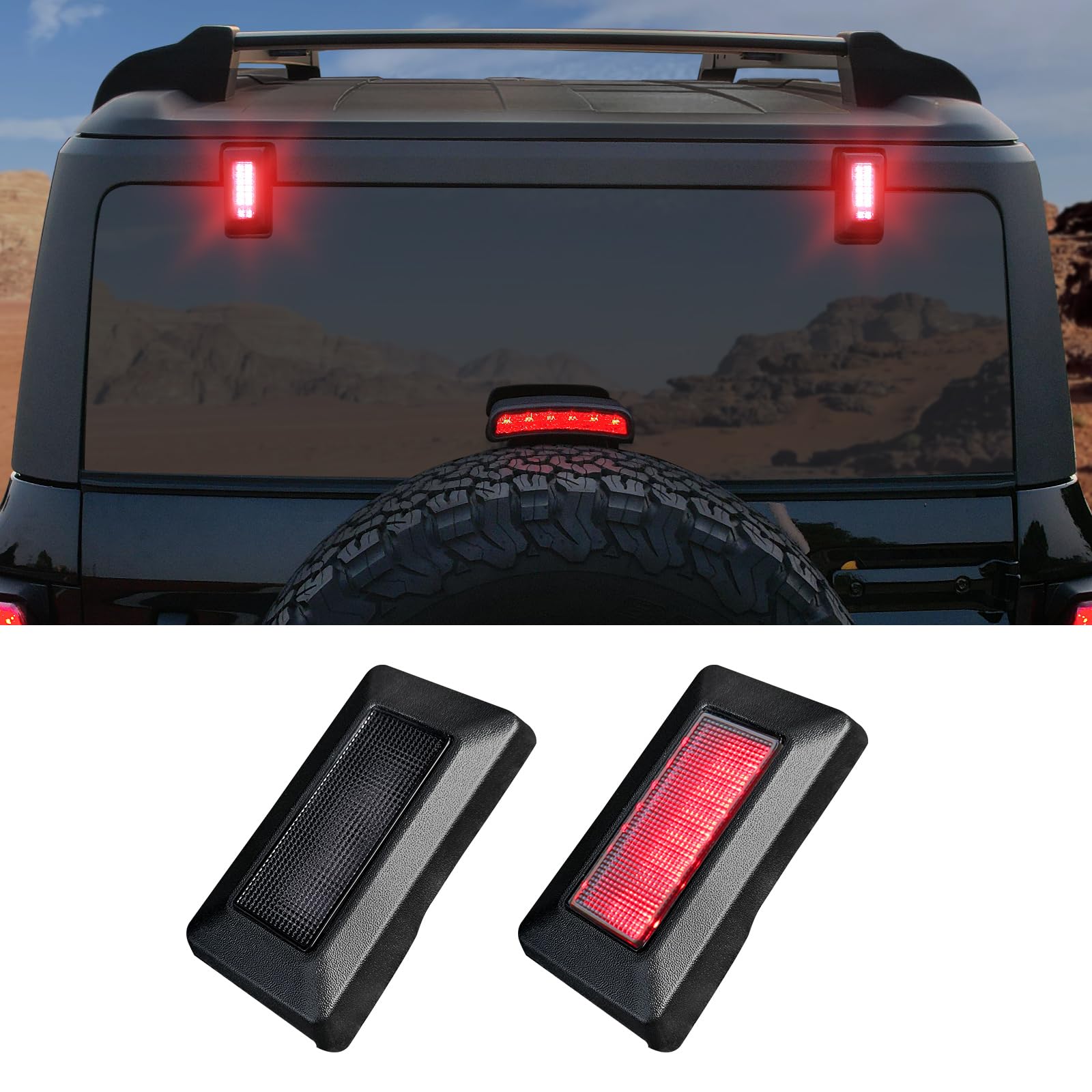 Snapklik.com : Mabett LED Rear Window Light For Ford Bronco Accessories ...