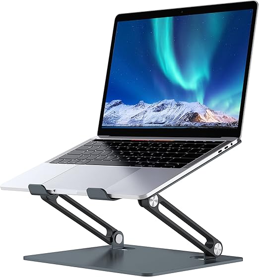 Soundance Laptop Stand for Desk with Stable Heavy Base, Adjustable ...