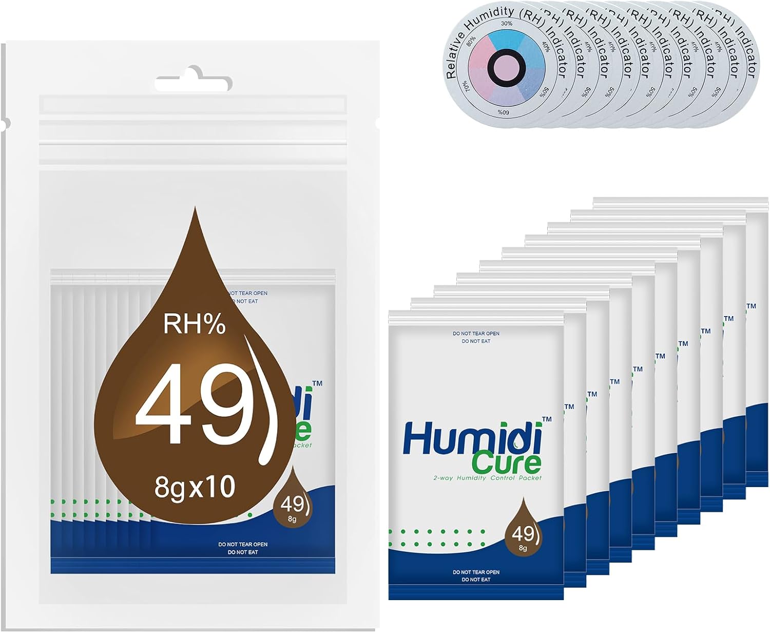 Amazon.com - Humidi-Cure 49% 2-Way Humidity Control Packet For Wood ...