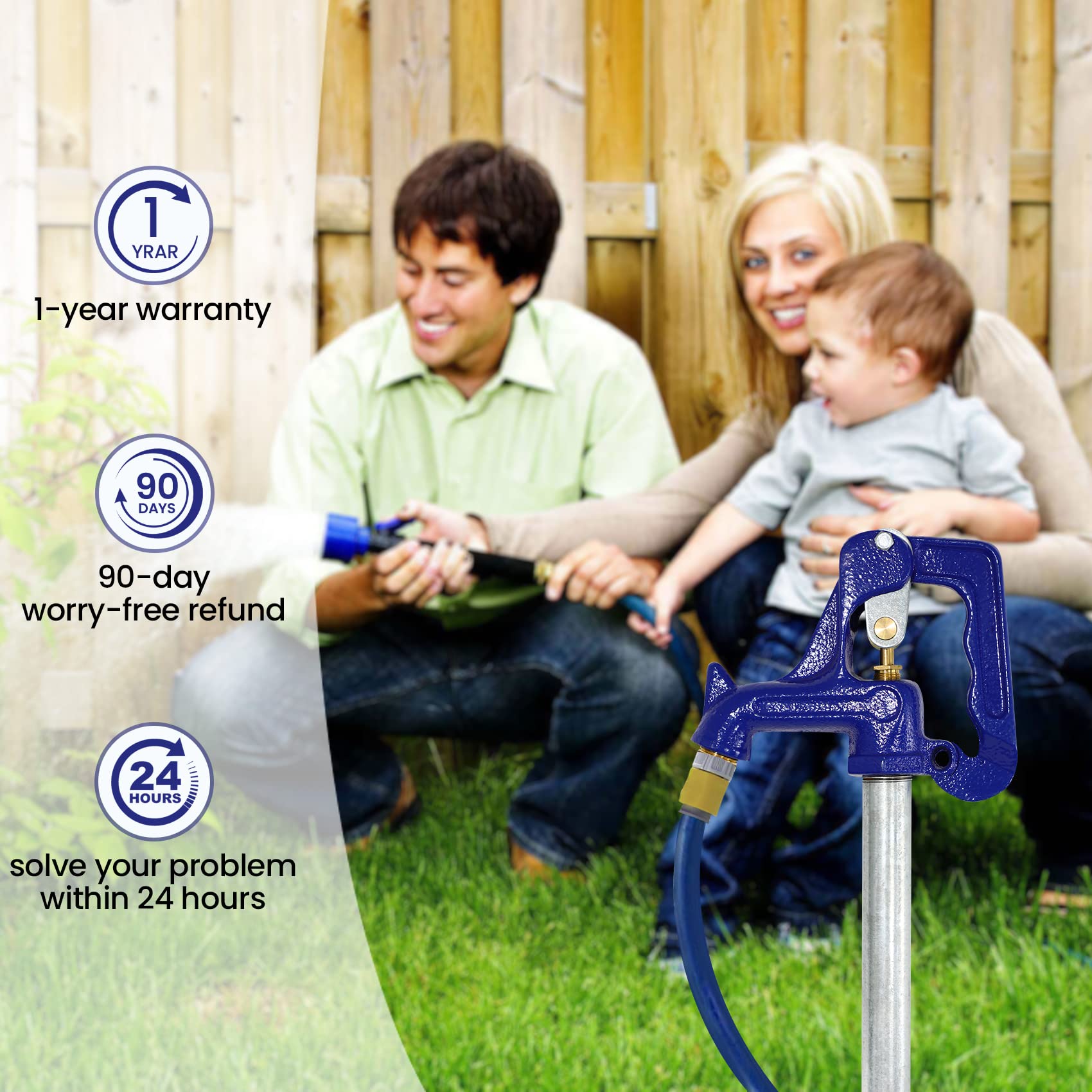 Ebusin 3ft Frost-Free Yard Hydrant, Freezeless Frost Proof Hydrant ...