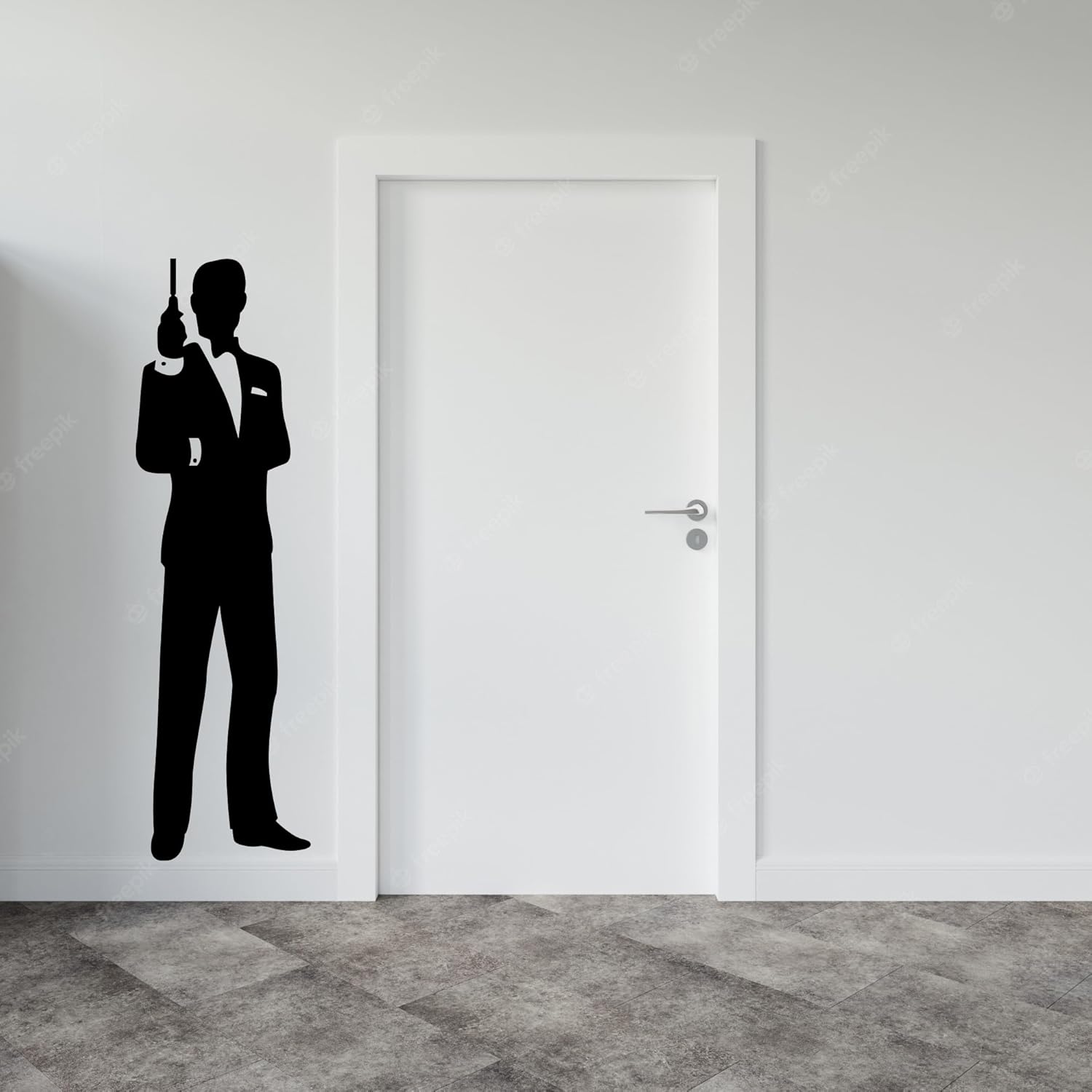 Amazon.com: James Bond 007 Wall Sticker - Iconic Movie - Inspired ...