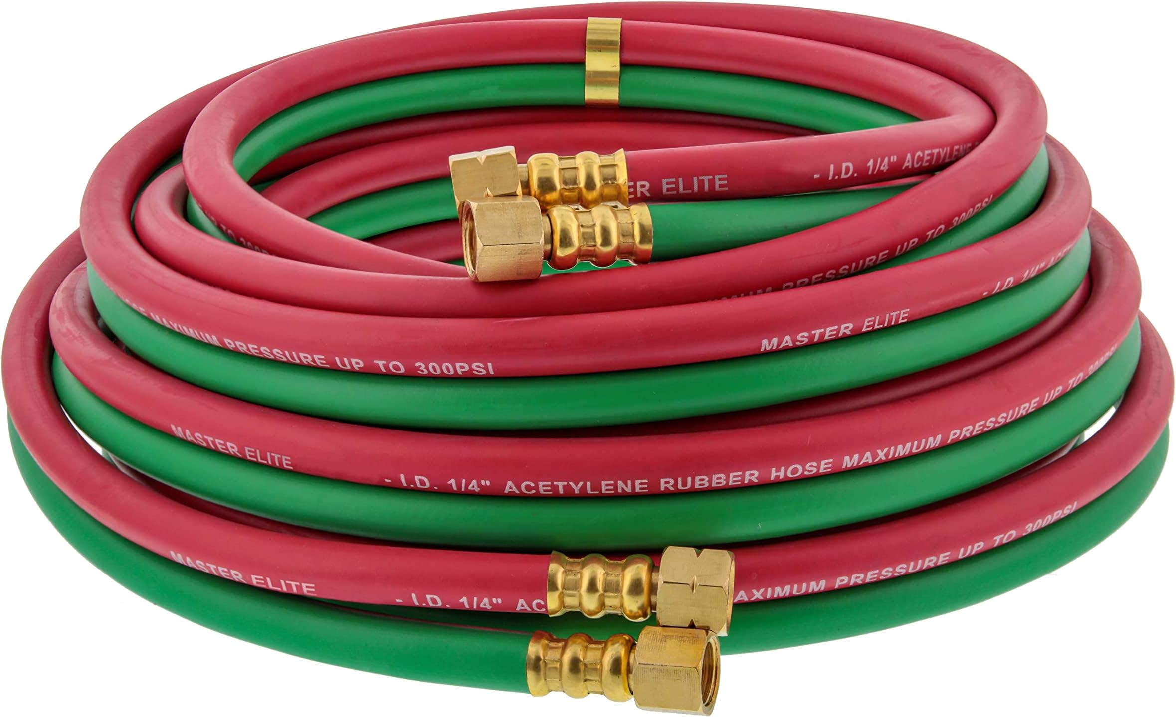 Amazon.com: ABN Oxy Acetylene Hose, 100 Foot x 1/4 Inch - B Fitting ...
