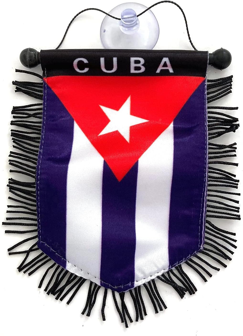 Amazon.com: Cuban flag for cars home cuba car flag bandera cubana ...