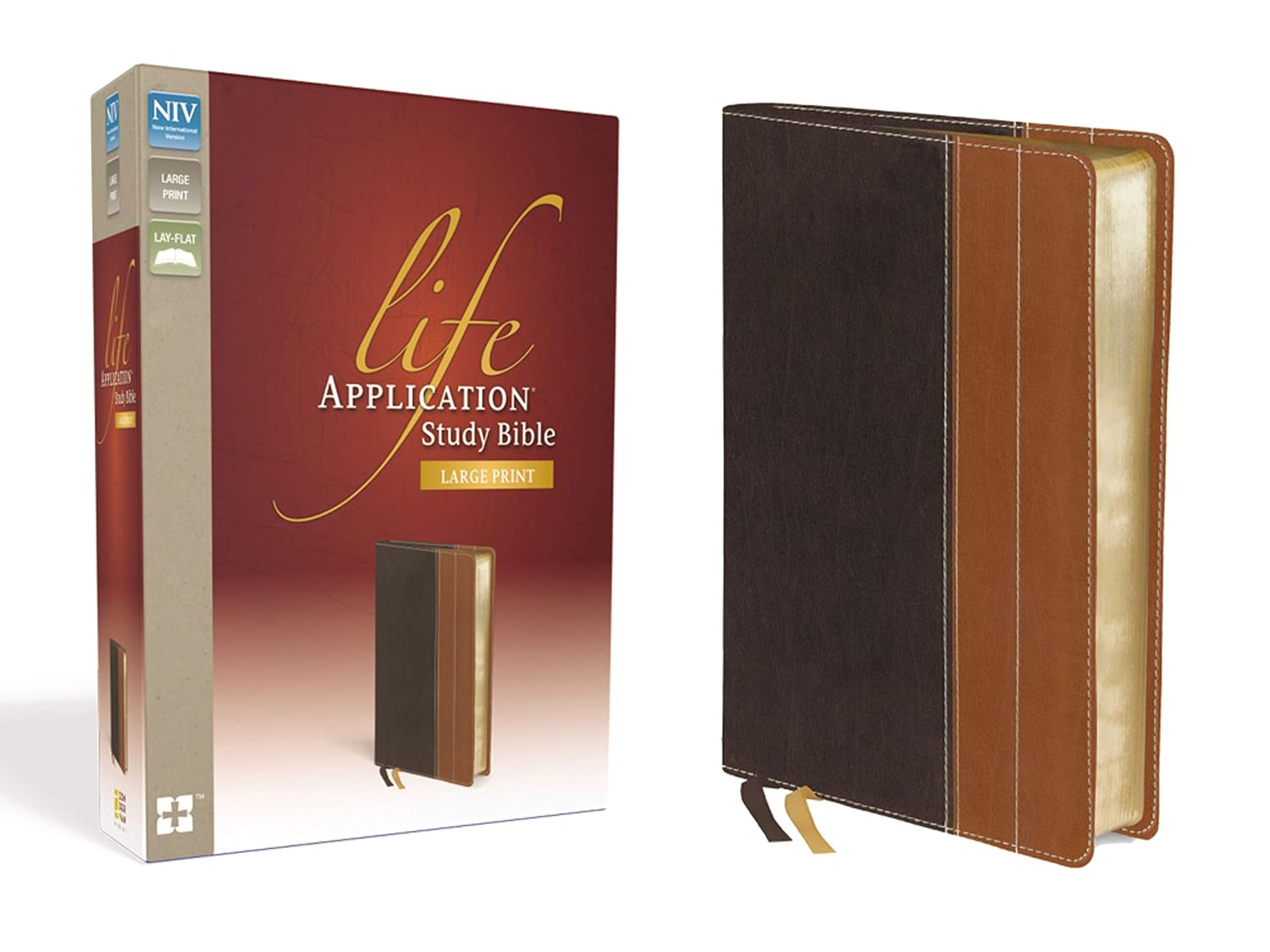 NIV, Life Application Study Bible, Second Edition, Large Print ...
