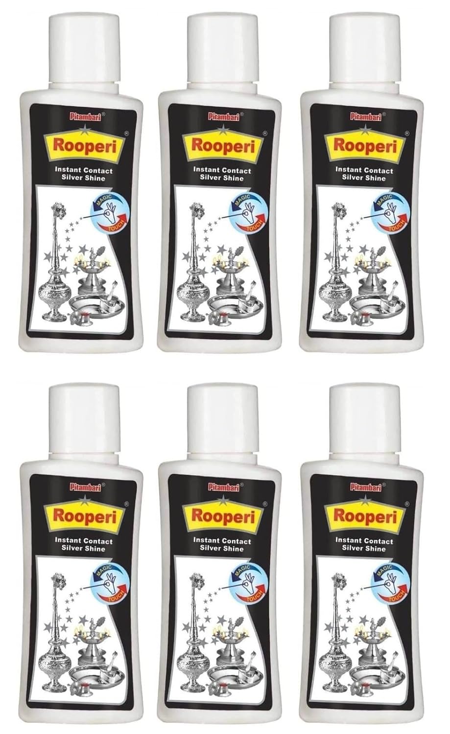 ARAI Pitambari Rooperi Instant Contact Silver Shine,Cleaner 50 ml (50 ...