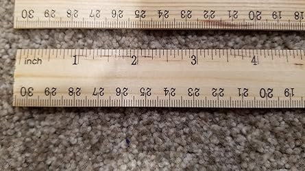 Amazon.com: Ruler 12 Inch Wooden Rulers for Kids, 8 Packs Bulk Rulers ...