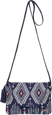 Roxy Lovely Souk Satchel Handbag, Geo Carpet Combo/Eclipse: Handbags ...