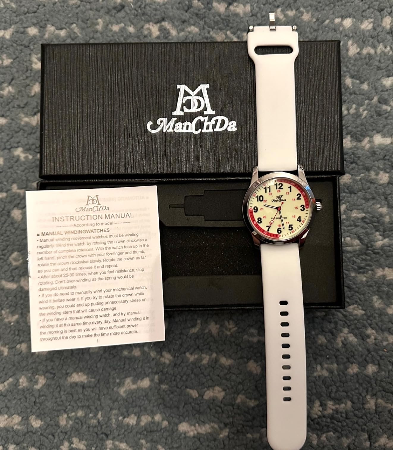 Medical Watches Pulsometer Nurse Watch for Nurse Luminous Hands Analog ...