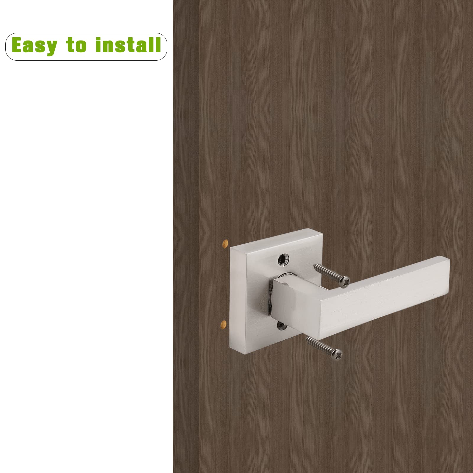 Snapklik.com : Gobrico Square Inactive Door Levers Closets French Doors ...