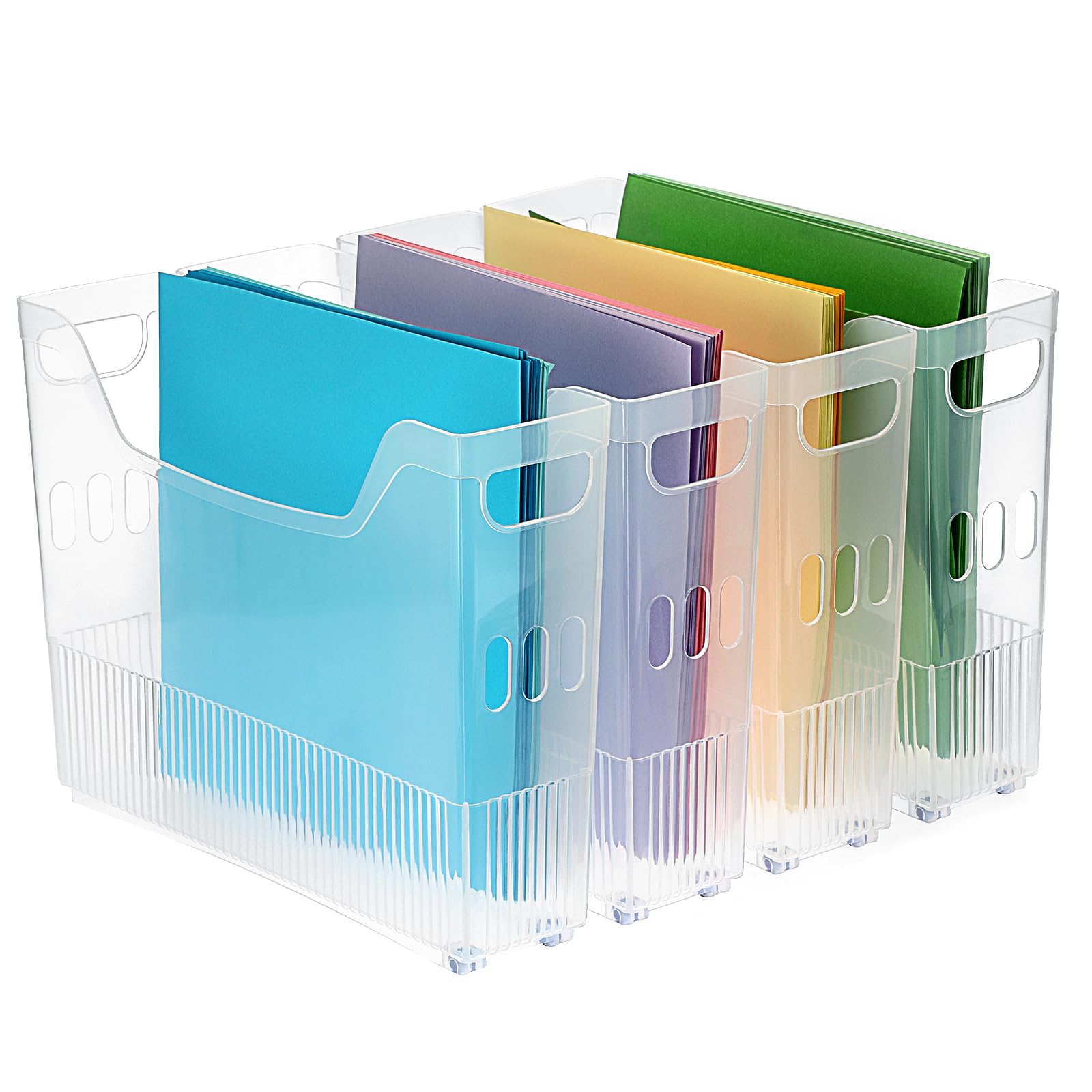 Snapklik.com : BTSKY 6 Pack Scrapbook Paper Storage Box