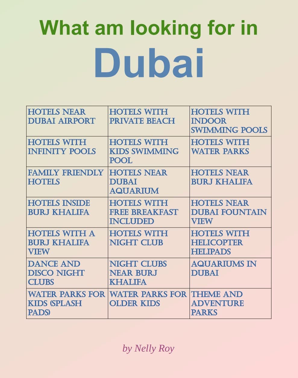 What am looking for in Dubai eBook : Roy, Nelly: Amazon.in: Books
