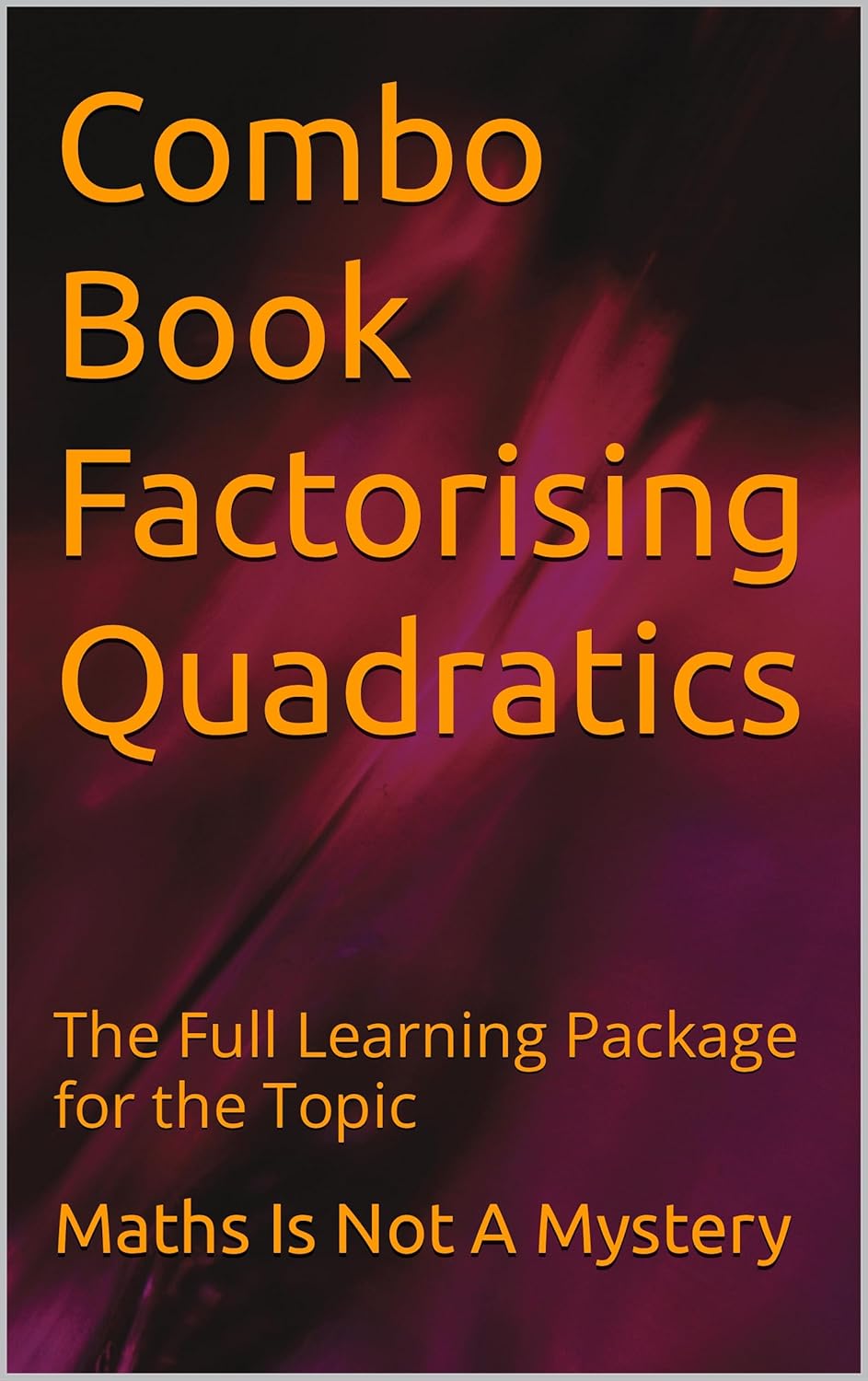 Amazon.com: Combo Book Factorising Quadratics: The Full Learning ...