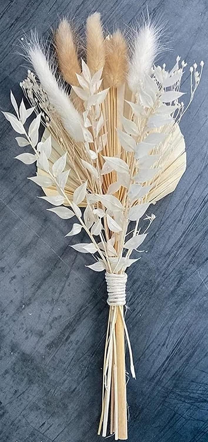 VELAFEE Bouquet de Fleurs séchées sucrées - Lot de 10 pièces (1 Feuille ...