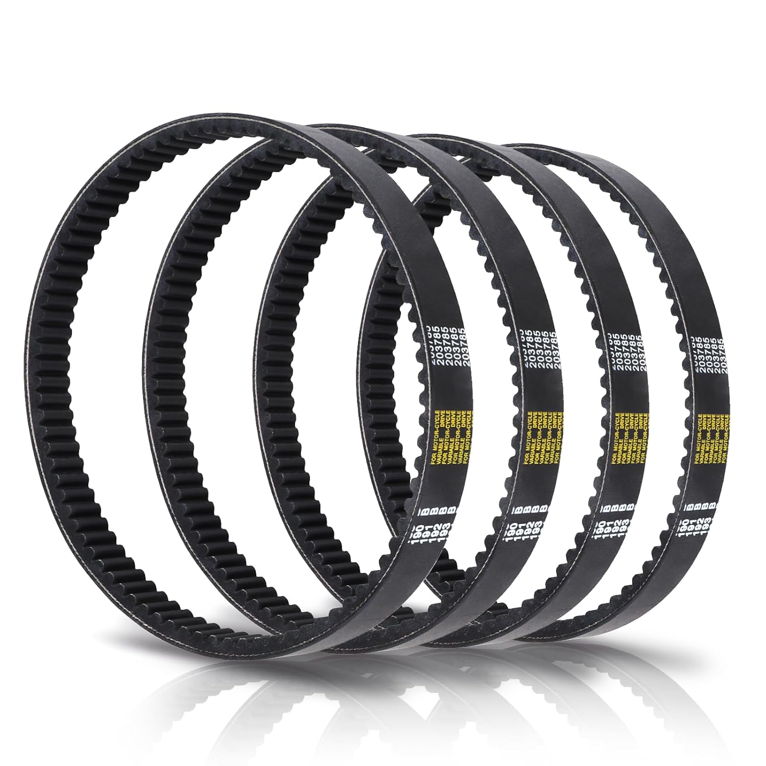 4 PCs Go Kart 40 Series Drive Belt -Torque Converter Drive Belts 40 ...