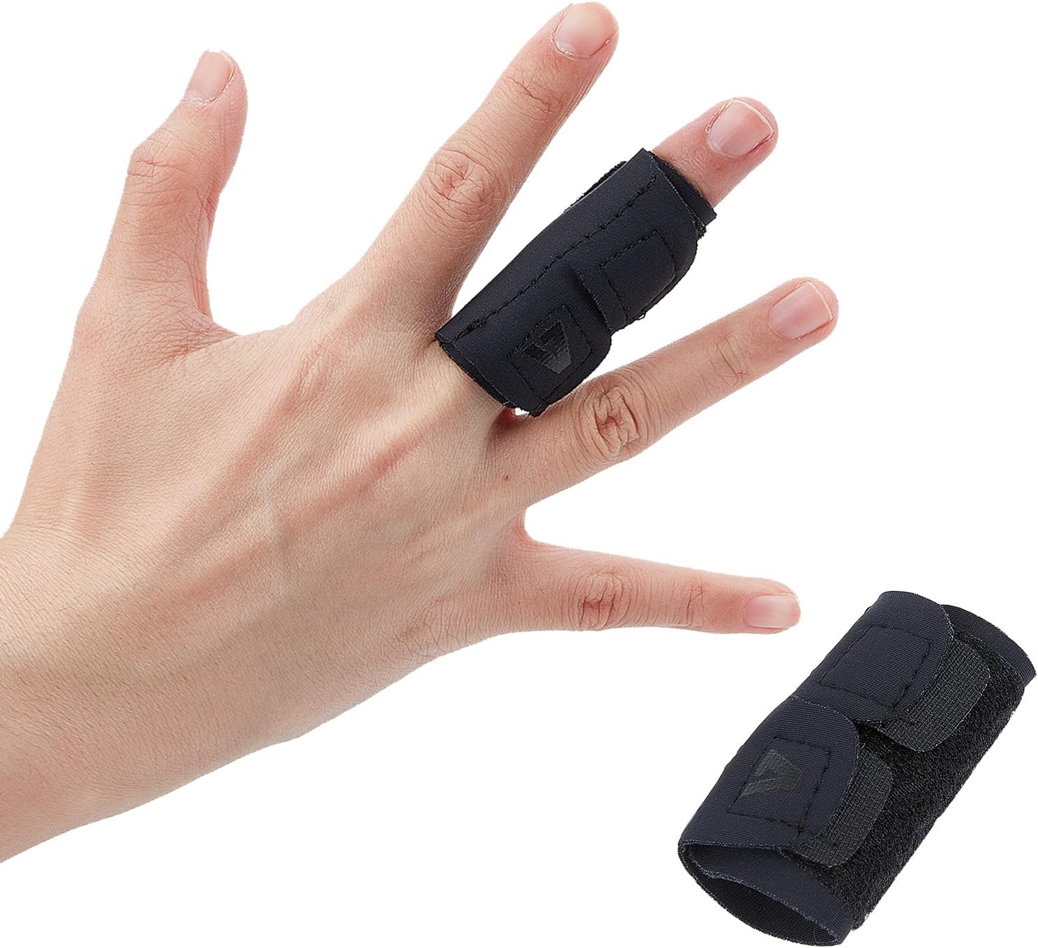 AMIJOUX Finger Sleeves Support, Finger Splint, Thumb Brace Protector ...
