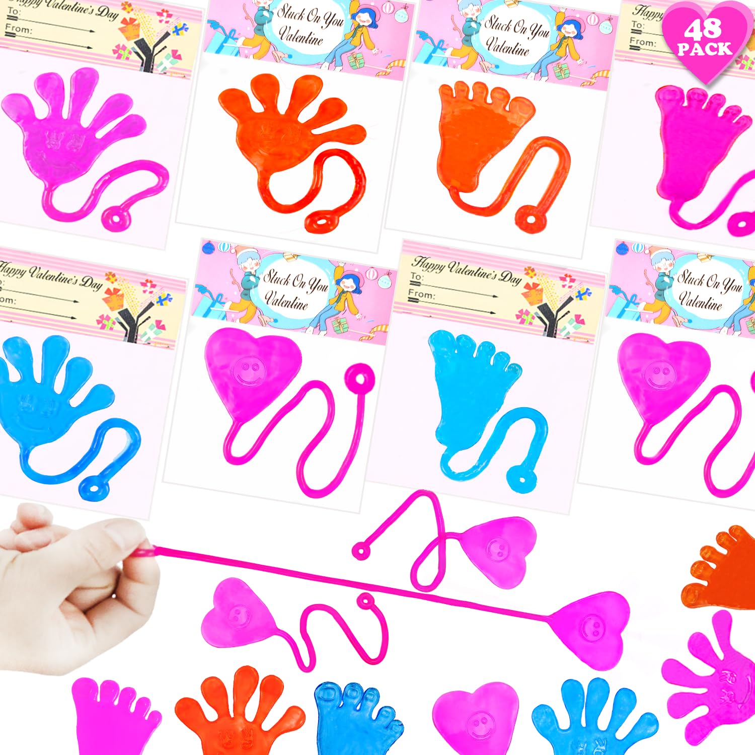 Snapklik.com : Leetous Valentines Day Exchange Gifts Cards For Kids ...