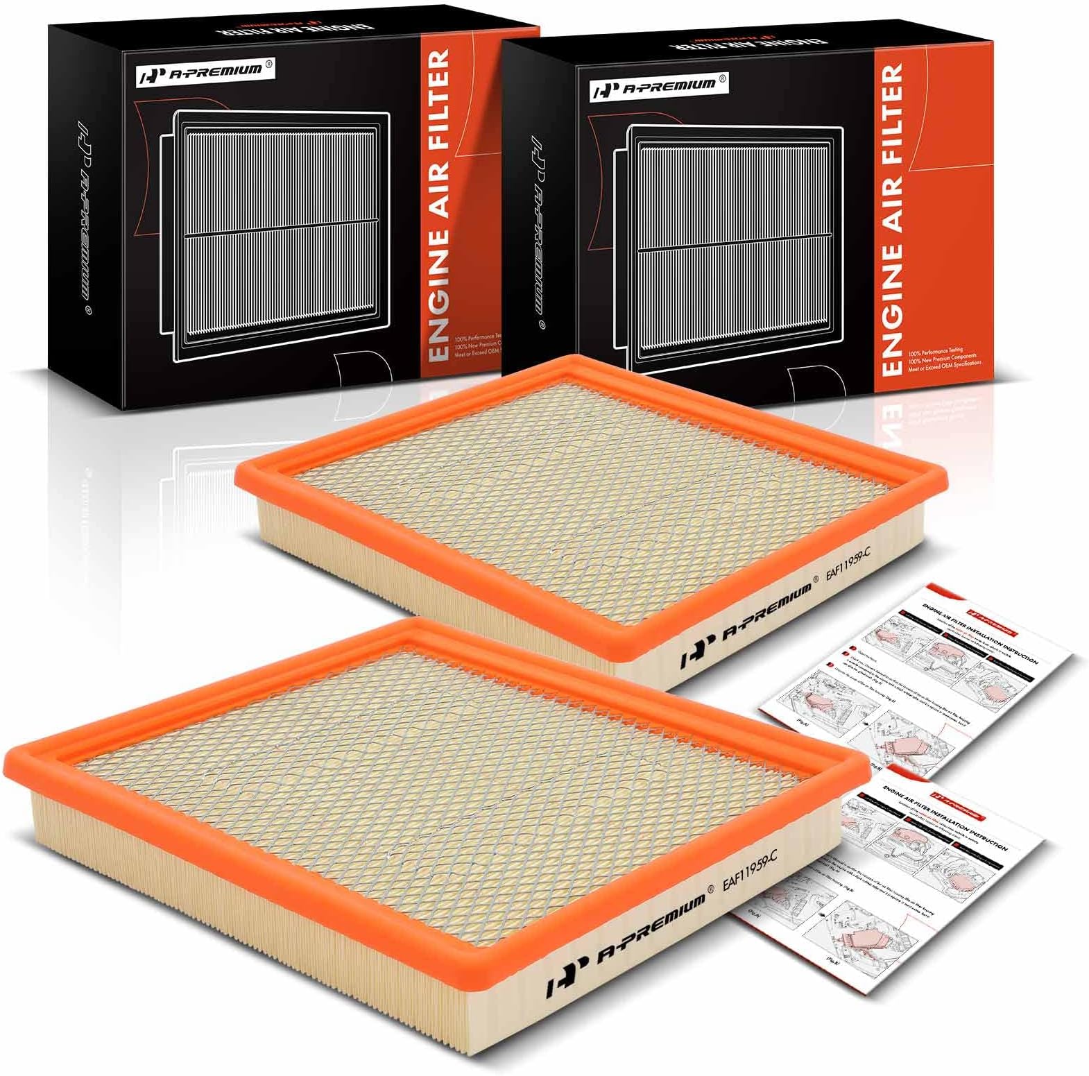 Amazon.com: FRAM Extra Guard CA11959 Replacement Engine Air Filter for ...