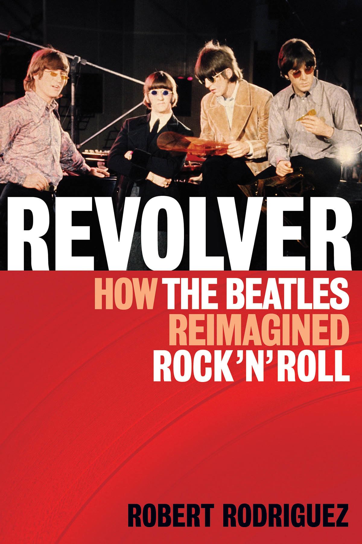 Capa Traseira Do Revolver Beatles