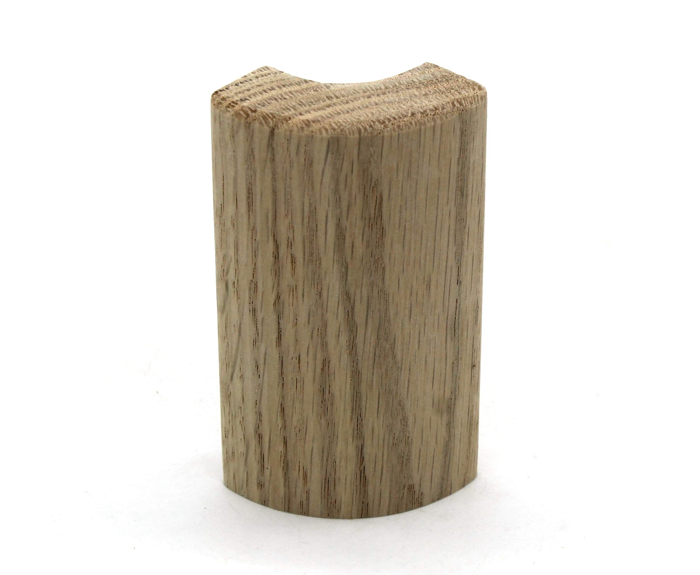Amazon.com: 3/4" x 2 1/4" x 4" Red Oak Outside Radius Corner Base Block ...
