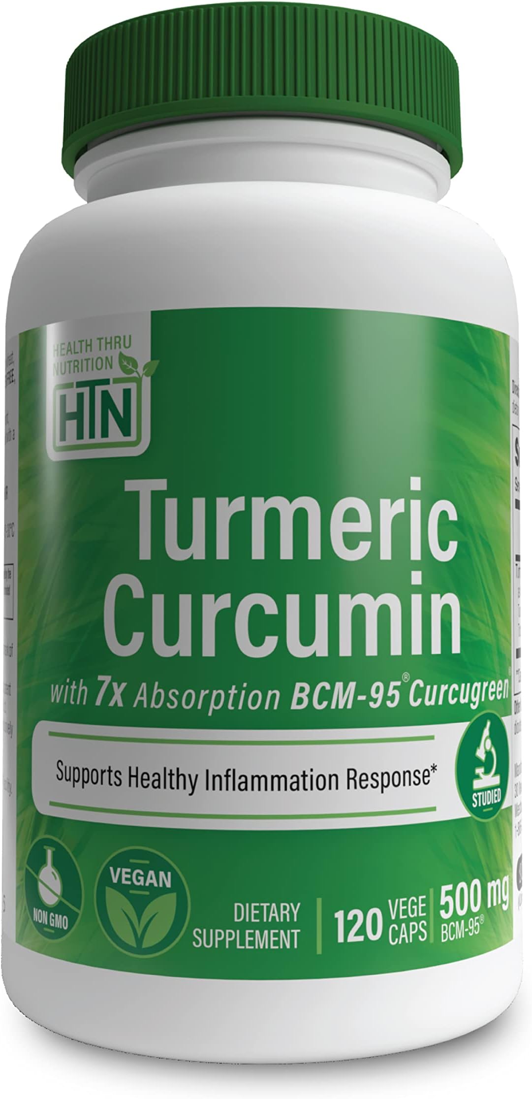 Amazon.com: Health Thru Nutrition Curcu-Gel 650mg BCM-95® CurcuGreen ...