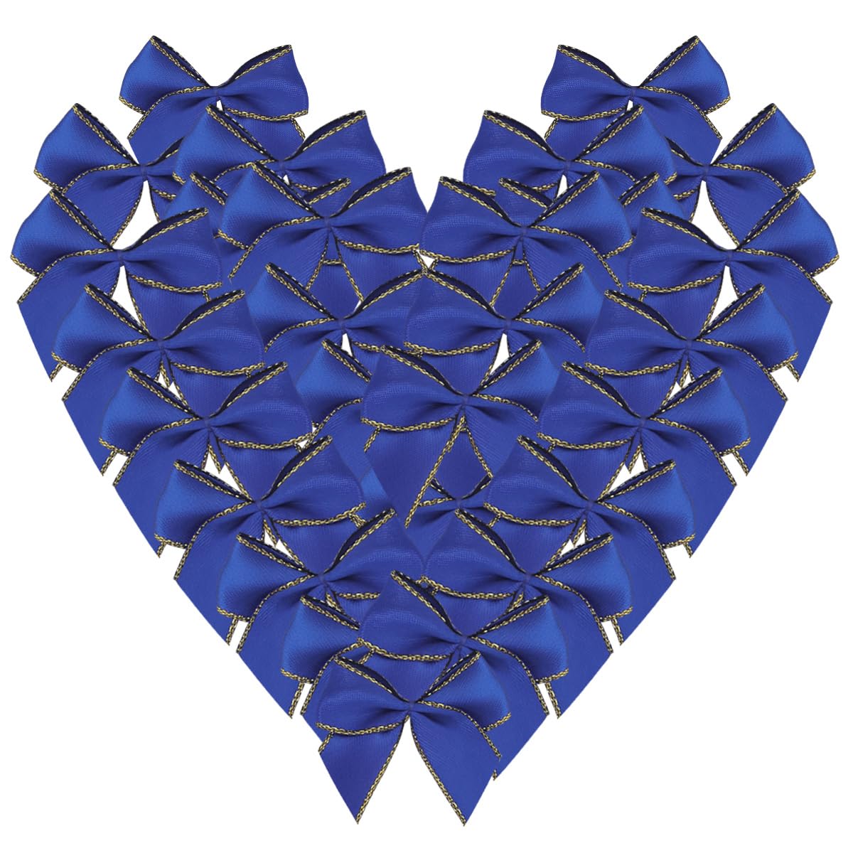 Amazon.com: Micomon 50pcs 1.6-Inch Mini Ribbon Bows for Crafts Small ...