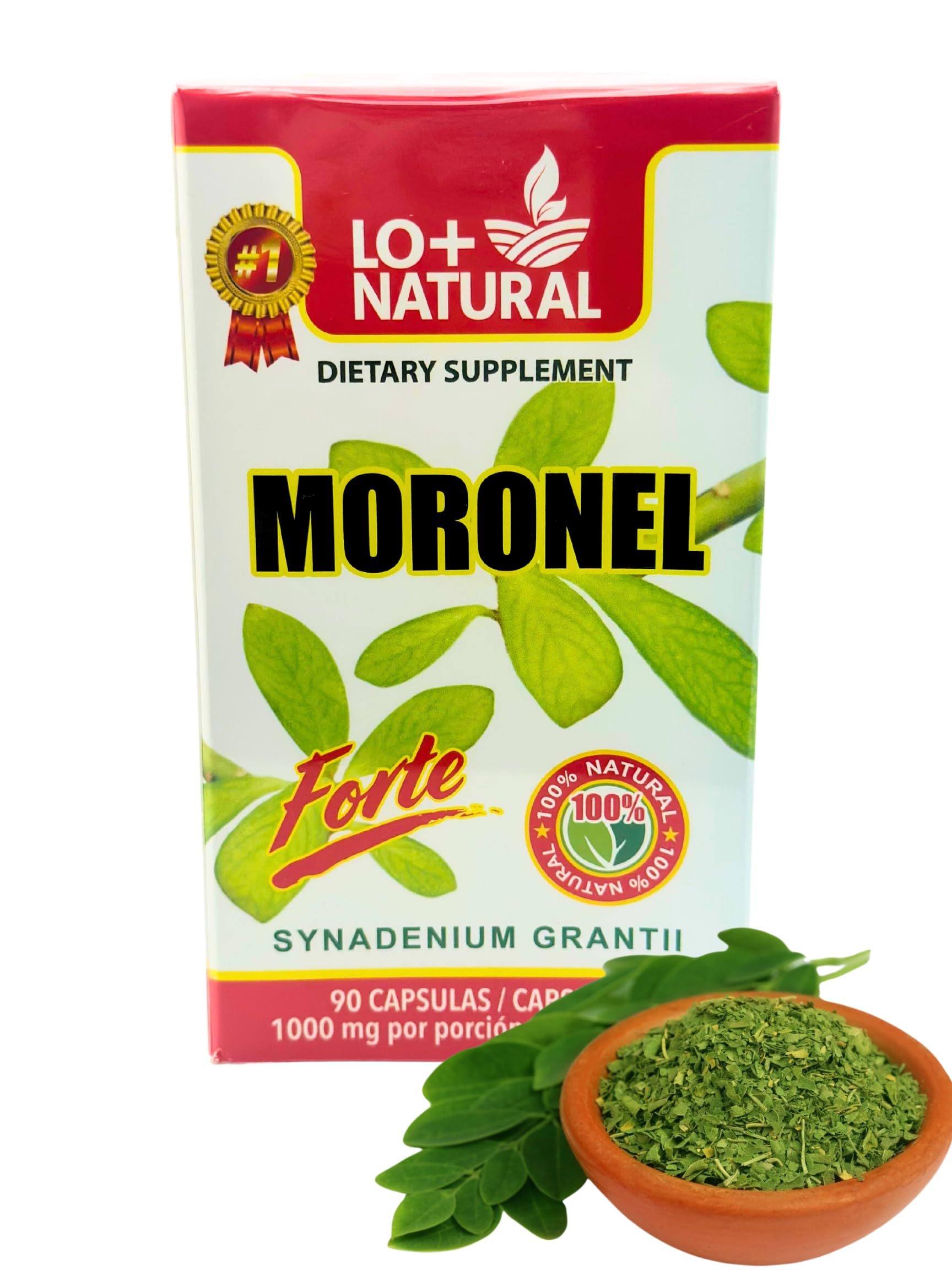 Amazon.com: LO+NATURAL Moronel Forte Dietary Supplement, 90 Capsules ...