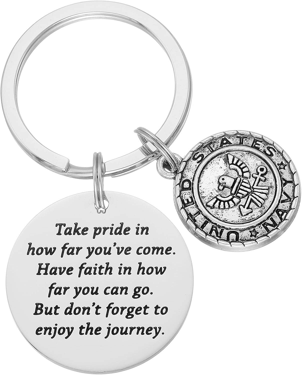 Kivosliviz Navy Keychain Gifts for Men In Military Deployment BF ...