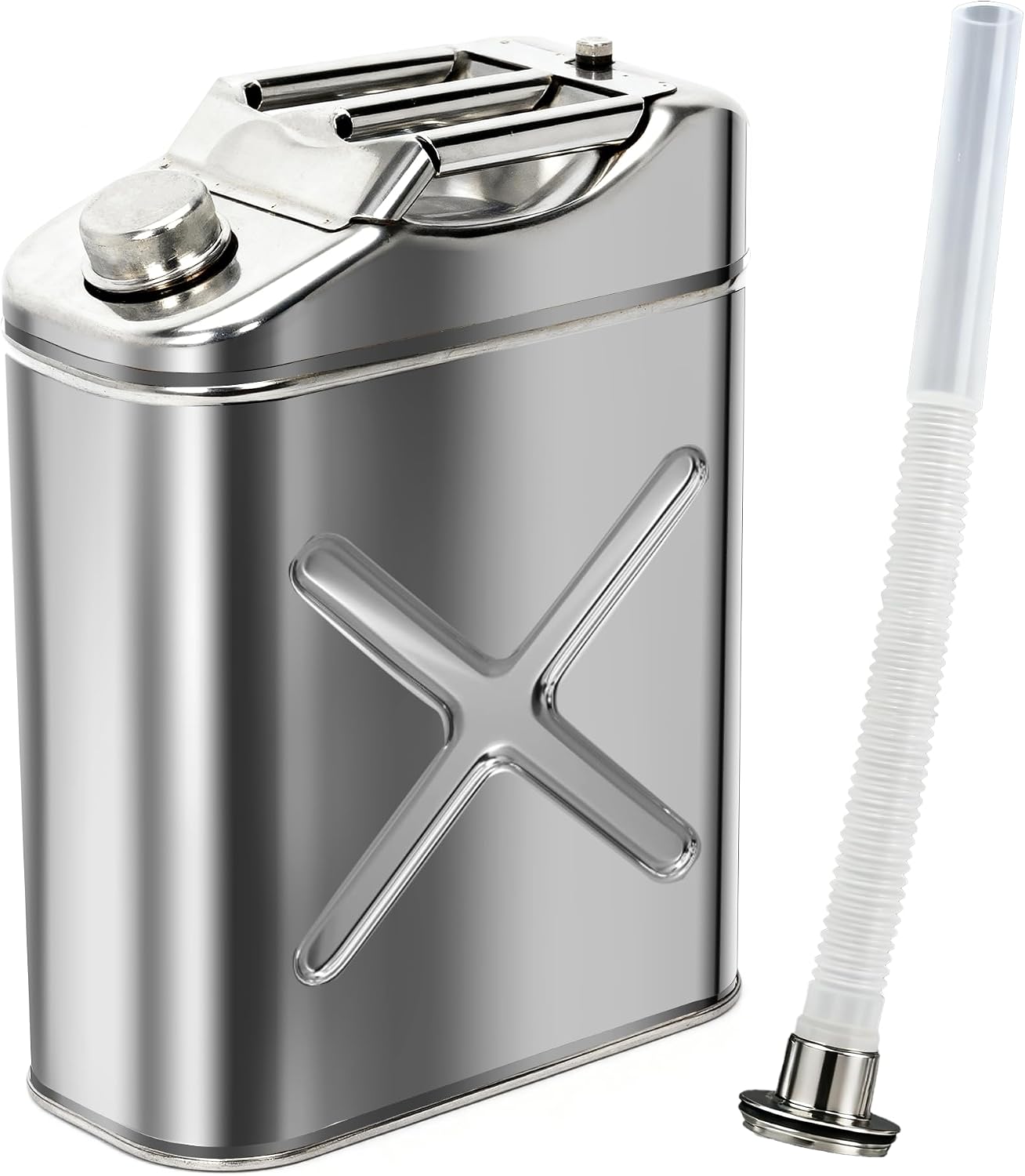 Amazon.com : Wpokke 5 Gallon Stainless Steel Water Container for ...