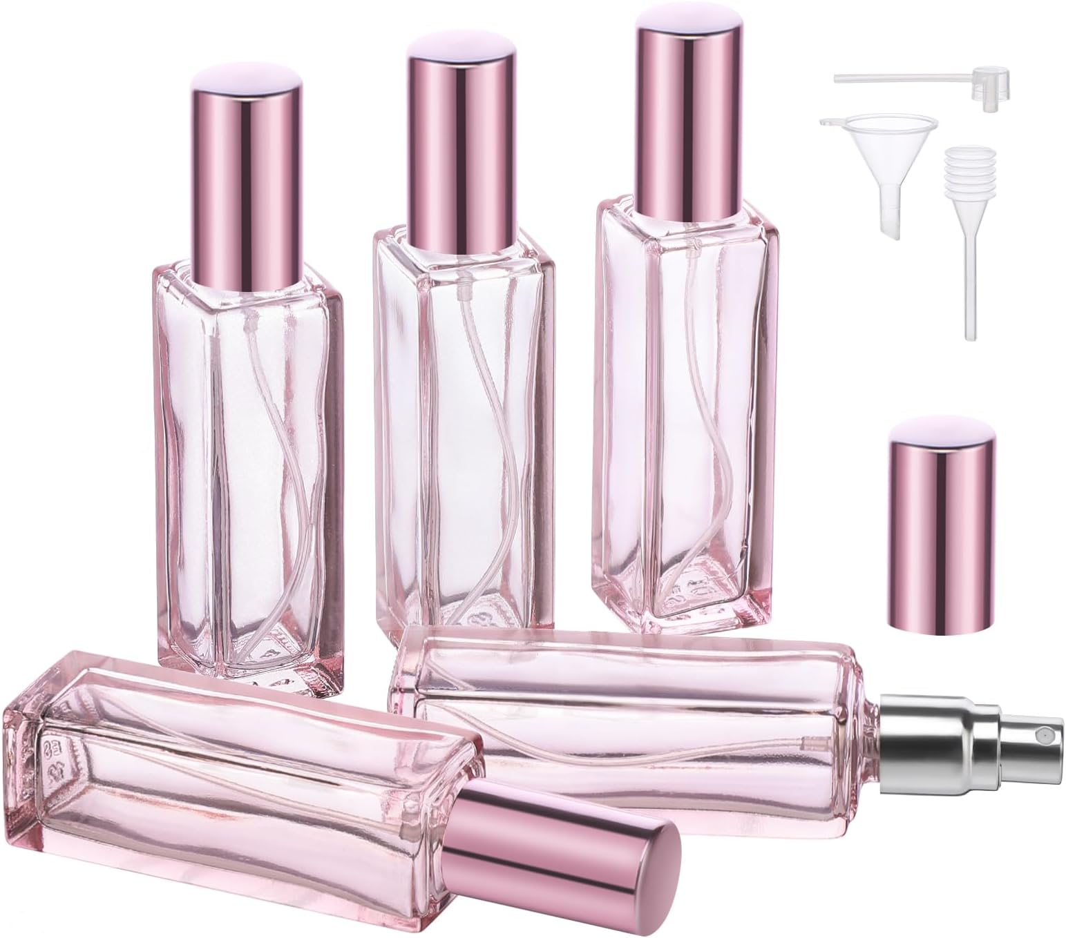 Amazon.com: ZbFwmx Mini Perfume Travel Refillable Bottle Cologne Sample ...