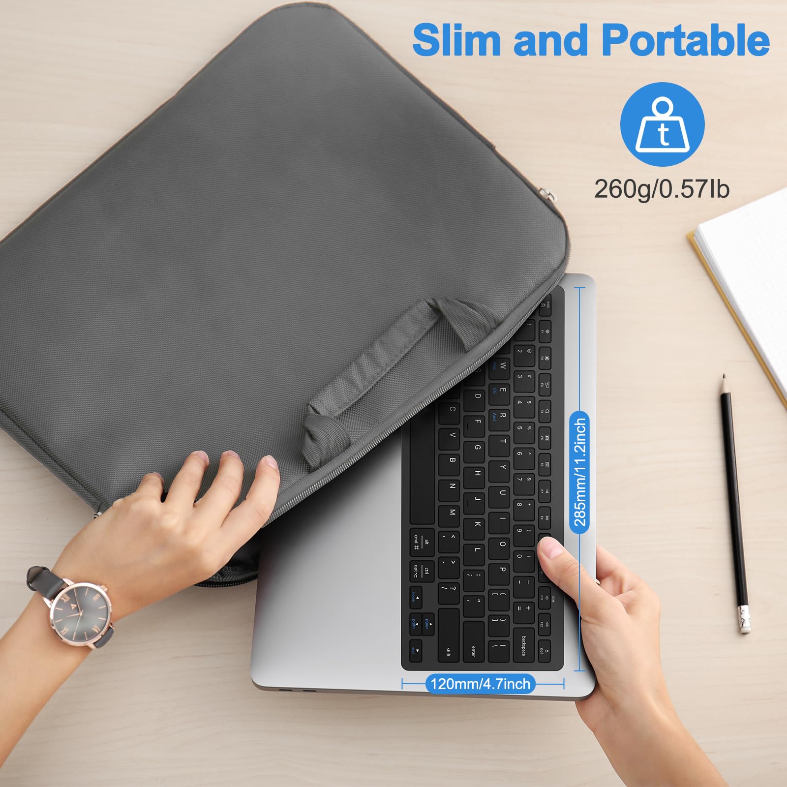 Teclado inalámbrico OMOTON de... - B0F3HQ77WN | Encarguelo.com
