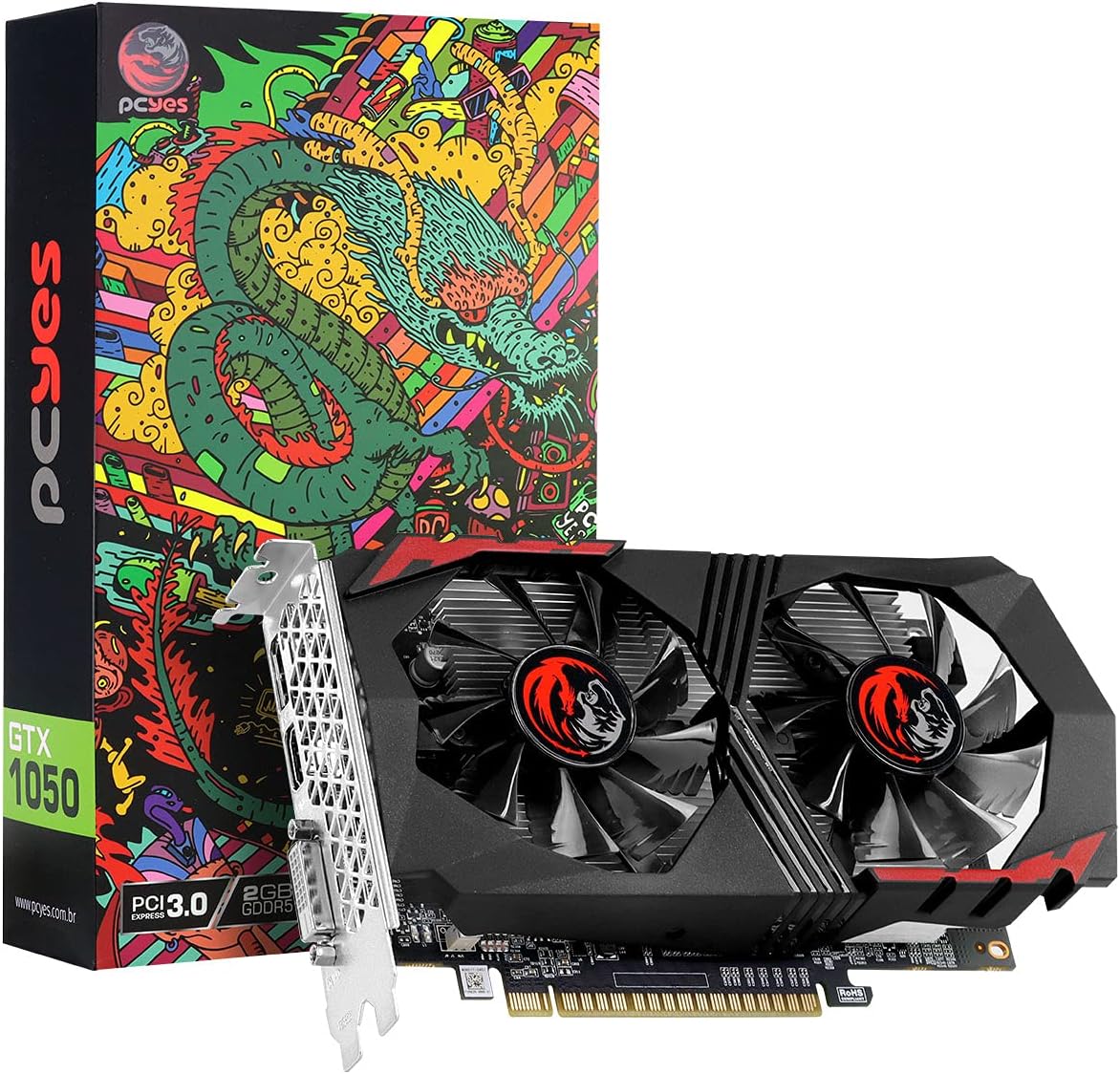 PLACA DE VIDEO NVIDIA GEFORCE GT 1030 2GB GDDR5 64 BITS COM KIT LOW ...